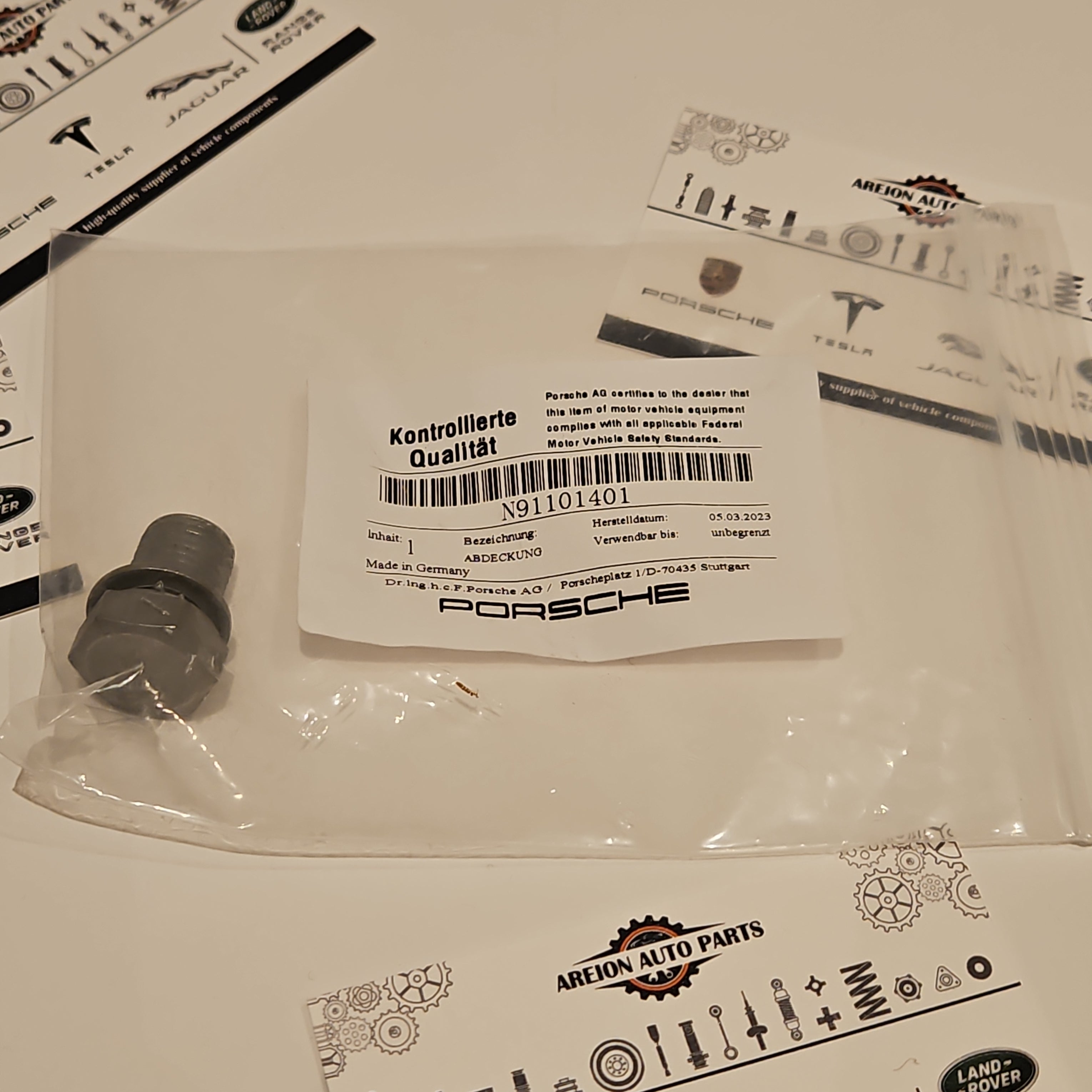 OEM N91101401 Engine Oil Drain Plug – Areion Auto Parts