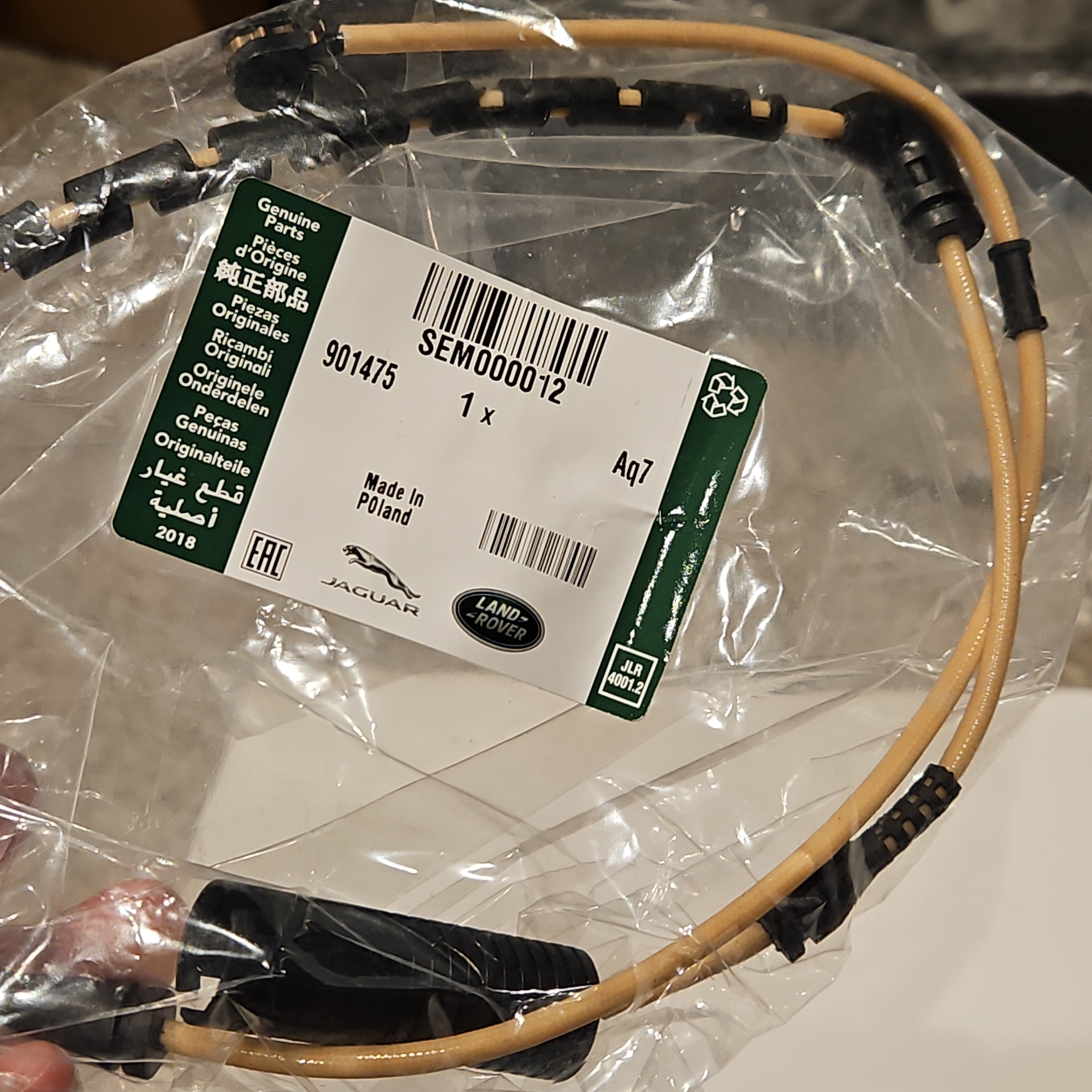 OEM SEM000012 Front Brake Pad Wear Sensor – Areion Auto Parts